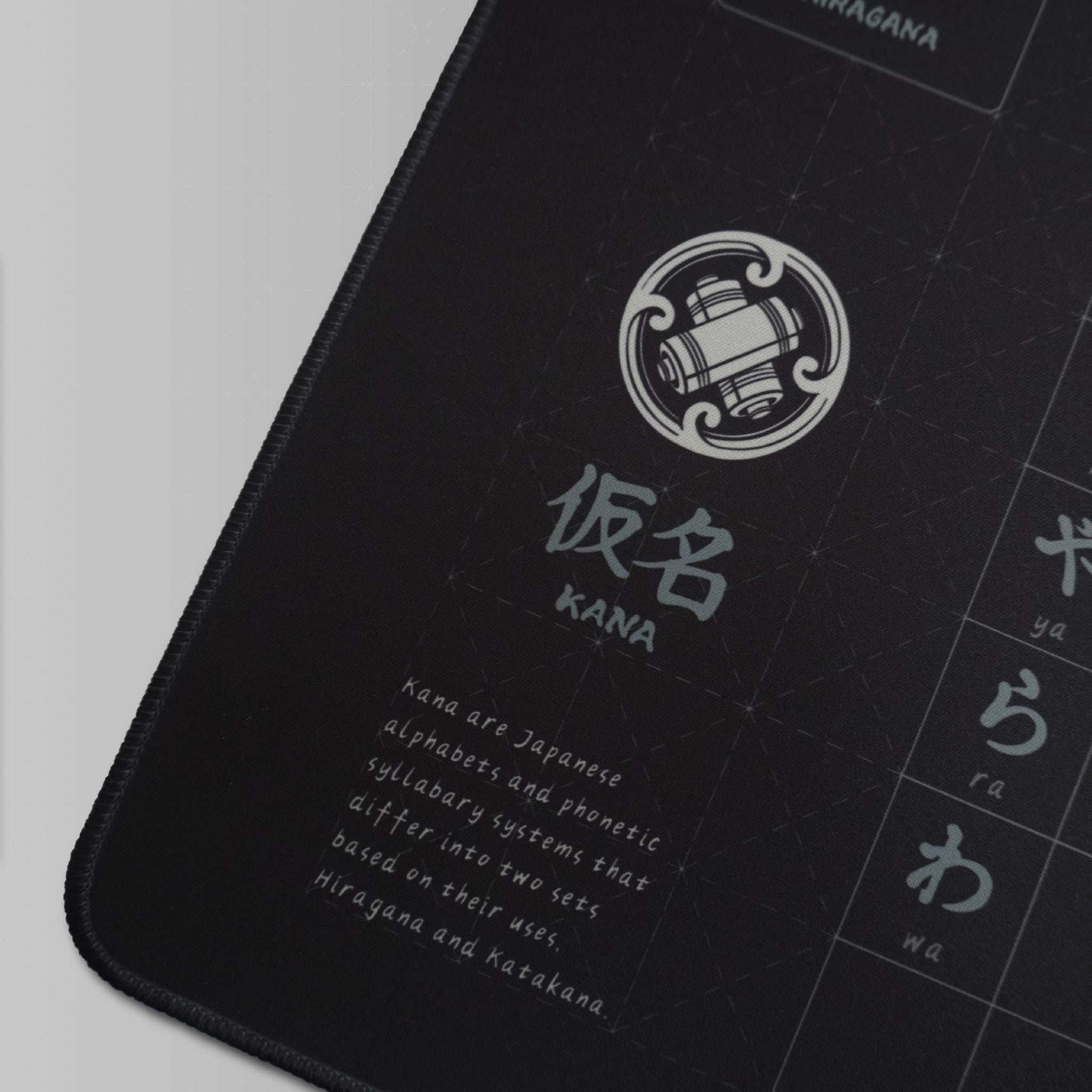 Tenjin Scrollworks - KANA Deskmat – Tenjin Style & Scrollworks