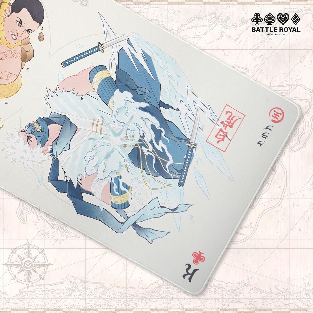 Tenjin Scrollworks x Faith Industries - BATTLE OF THE KINGS Deskmat ...