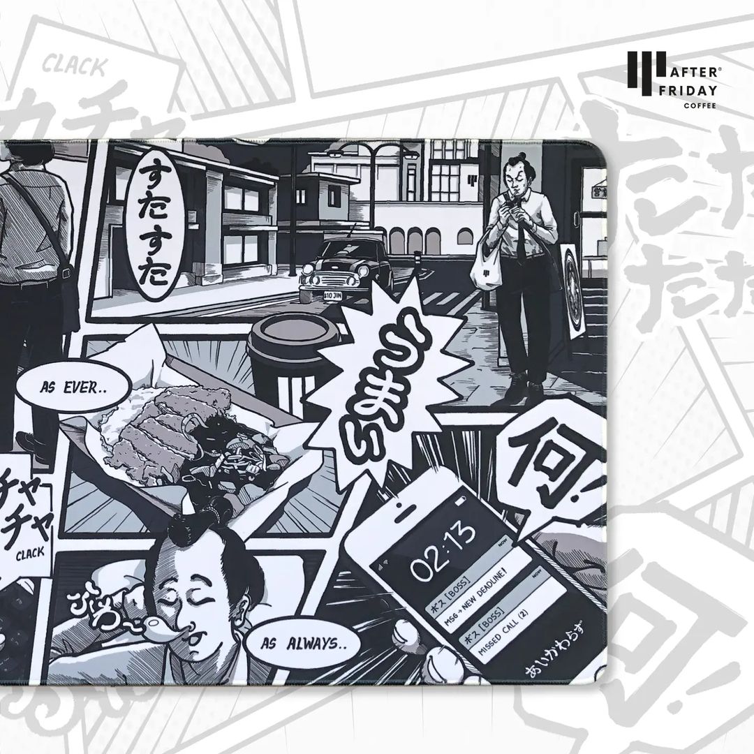 Tenjin Scrollworks x After Friday - AIKAWARAZU Deskmat – Tenjin Style ...