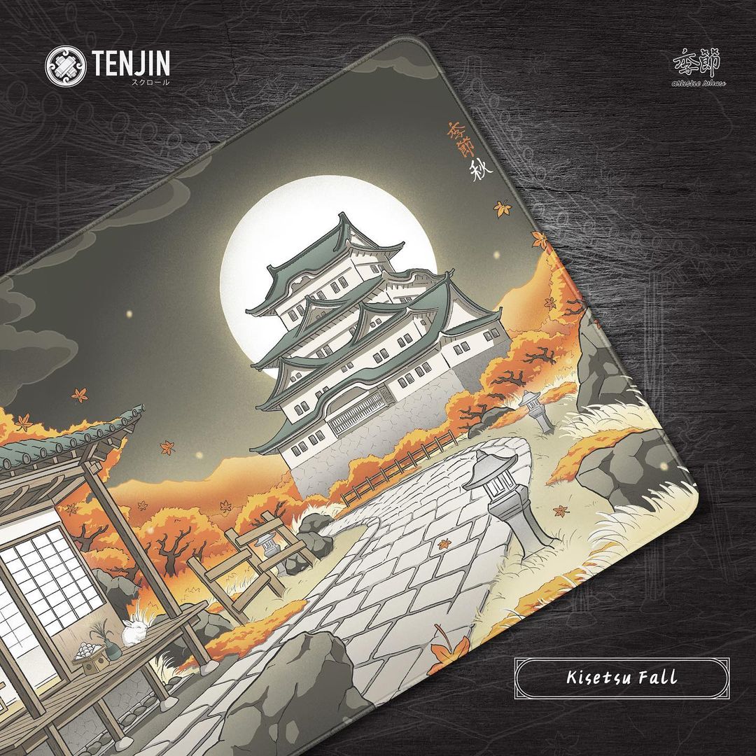 Tenjin Scrollworks - KISETSU FALL Deskmat – Tenjin Style & Scrollworks